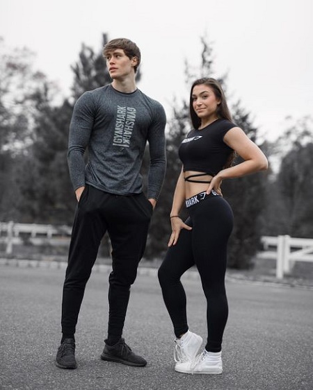 An Estonian fitness model, David Laid Currently Dating Julia Jackson