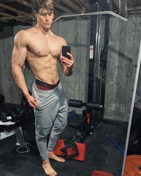 An Estonian fitness model, David Laid Currently Dating Julia Jackson