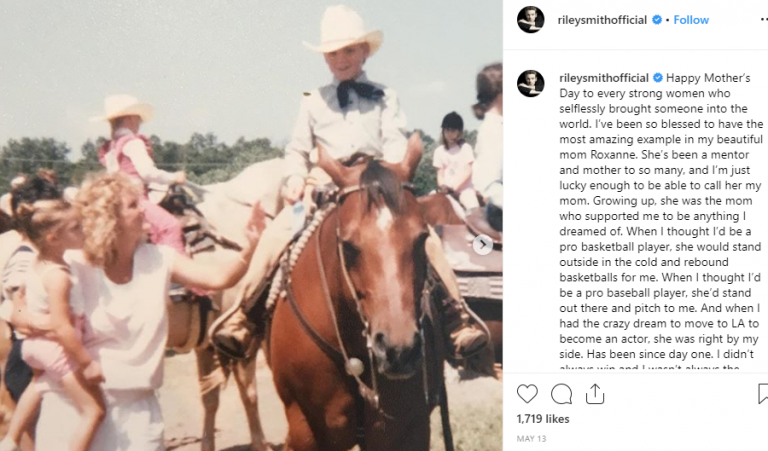 Riley Smith Shares a Baby With Partner, Ashli Robson