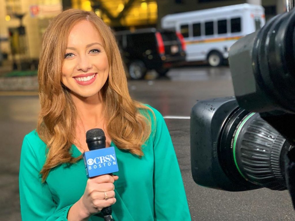 Anna Meiler- An American reporter who works for WBZ-TV.