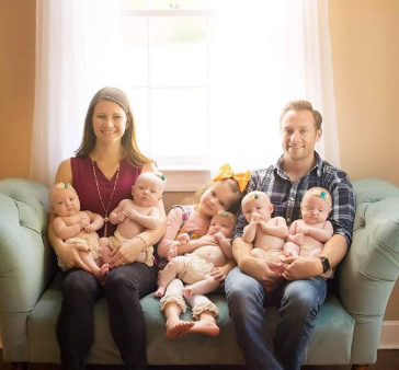 Adam Busby is married to Danielle and has six children : $4.5 million