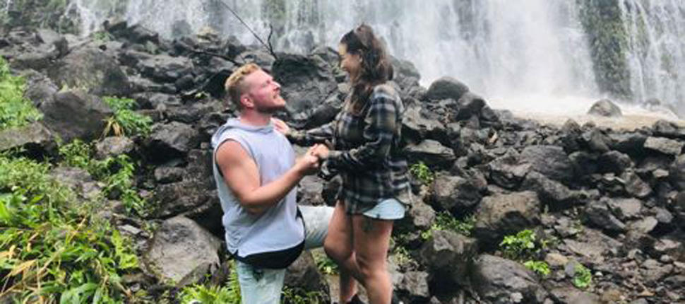 Pat McAfee recently opened about his relationship with Samantha Lundy. Pat McAfee recently opened about his relationship with Samantha Lundy.